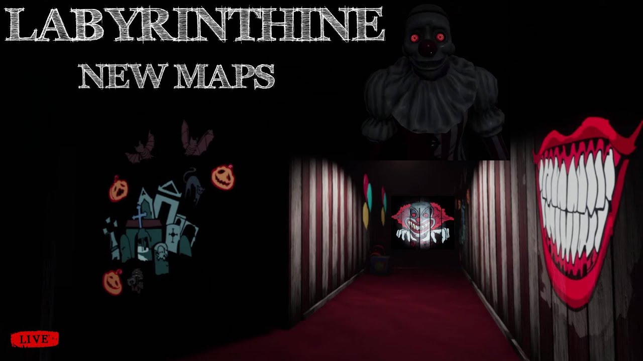 🔴Labyrinthine New Maps🤡 |Checking out the new maps with friends. #scary ...