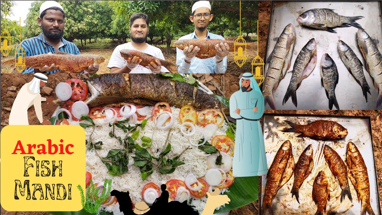 ARABIC FISH MANDI | ARABIC FISH RECIPE | MANDI RECIPE | How to make ...
