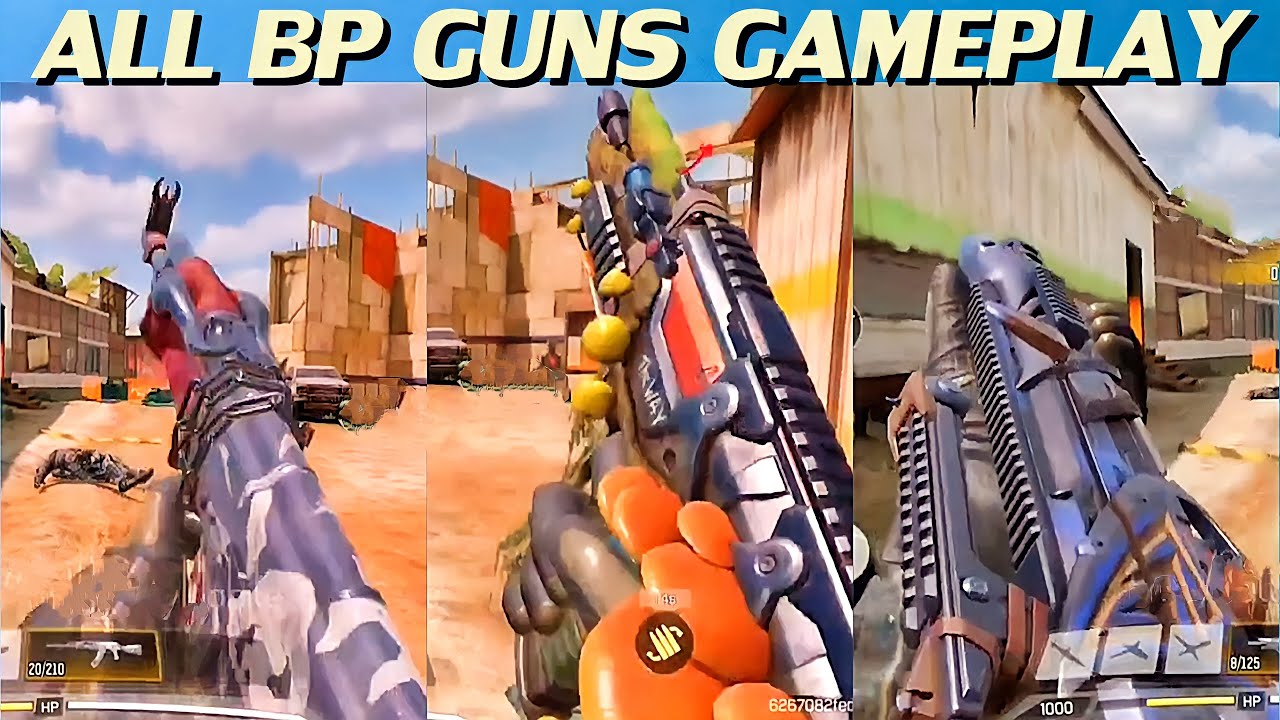 ALL SEASON 5 (2022) BATTLE PASS WEAPONS GAMEPLAY | CODM S5 BATTLE PASS ...