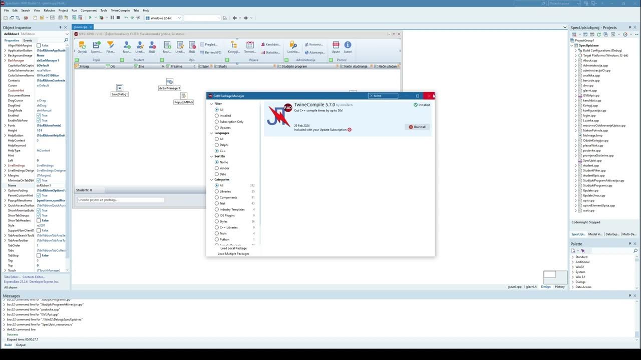 C++ Builder - Parallel Compilation With TwineCompile - YouTube