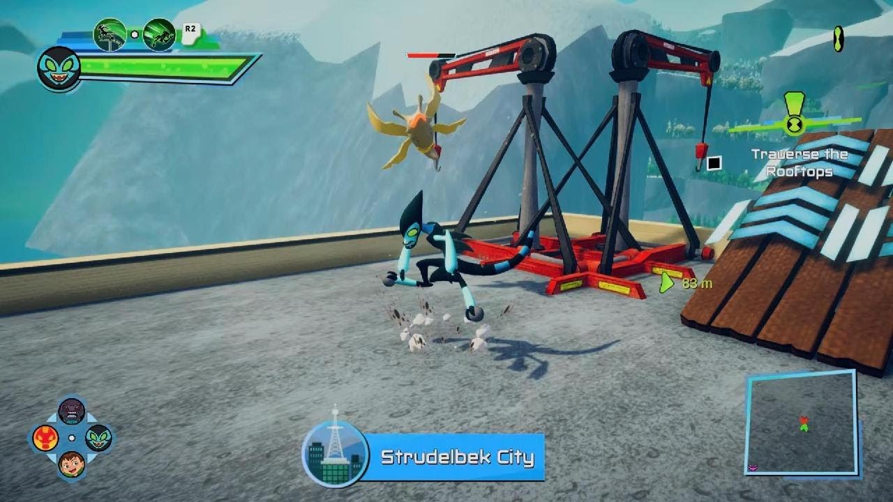 Ben 10: Power Trip episode 8 clay catastrophe boss - YouTube