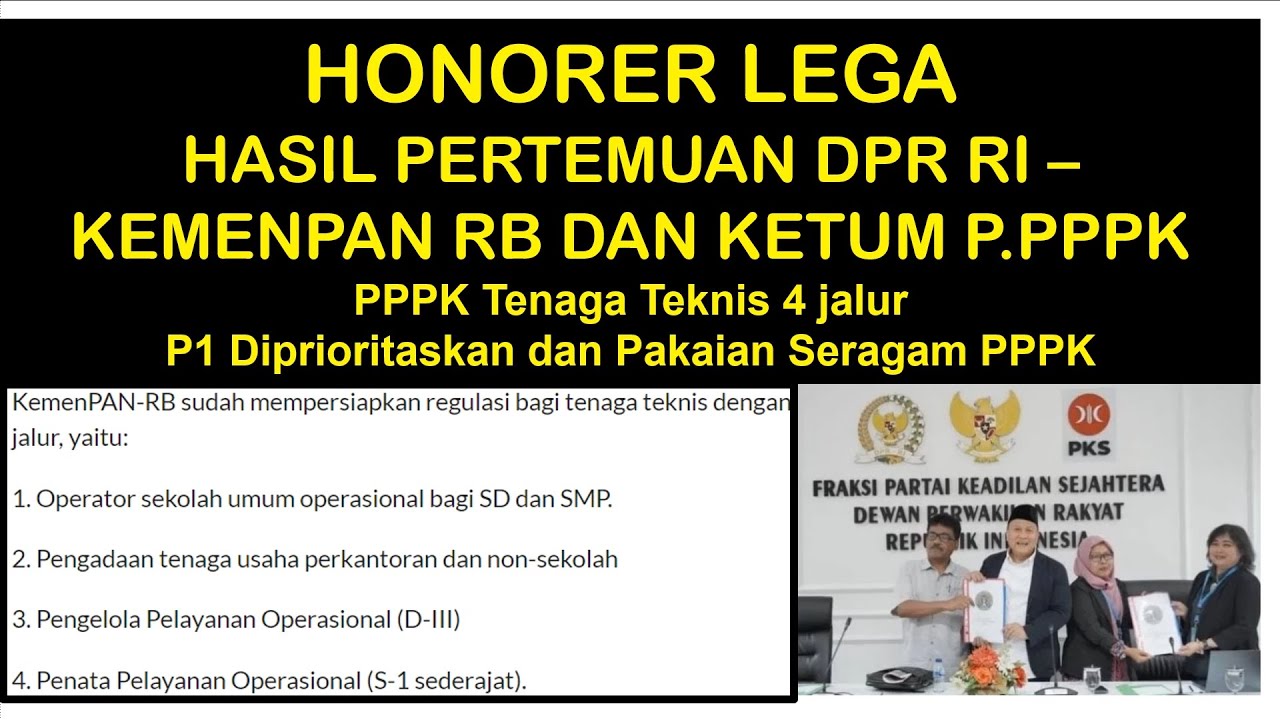 HONORER 2024 LEGA SEUSAI PERTEMUAN DPR RI - KEMENPAN RB DAN KETUM ... HONORER 2024 LEGA SEUSAI PERTEMUAN DPR RI - KEMENPAN RB DAN KETUM ...