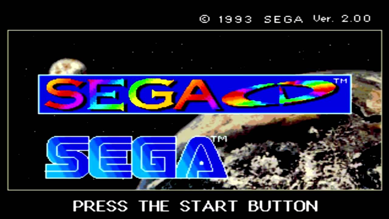 Sega CD Version 2.00 - USA boot menu (12 minutes extended) - YouTube