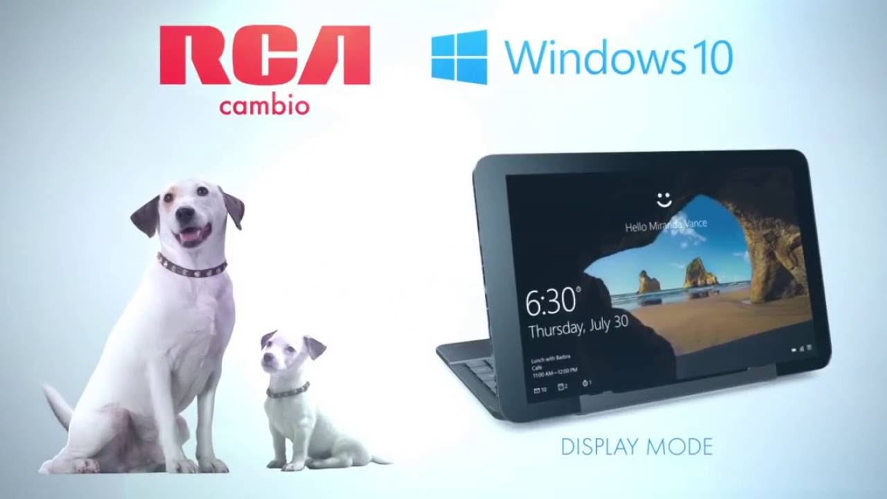 RCA Tablets | Cambio 10.1" 2-in-1 - YouTube