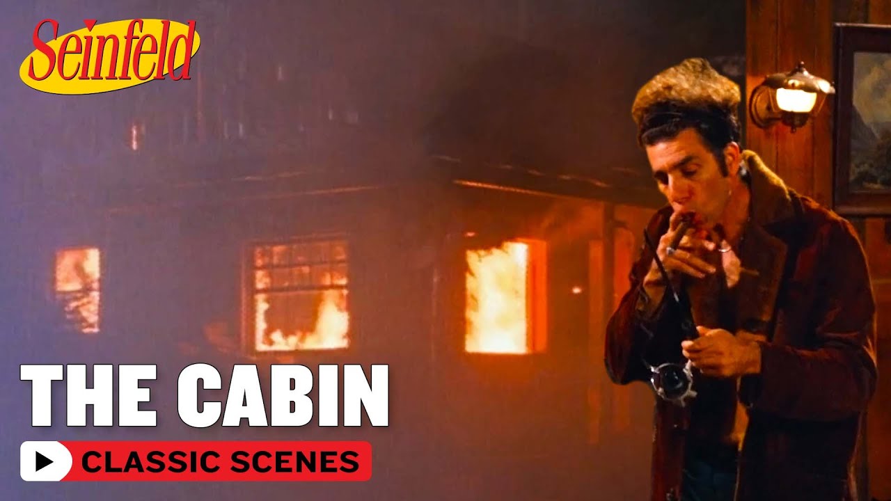 Kramer Burns Down Susan's Father's Cabin | The Bubble Boy | Seinfeld ...