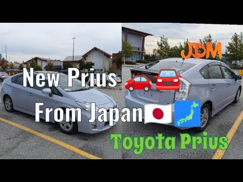 Fresh Toyota Prius imported from Japan. First impressions. - YouTube