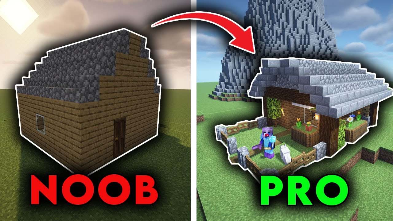 Transforming the UGLIEST Minecraft House into a Cozy Cottage - YouTube