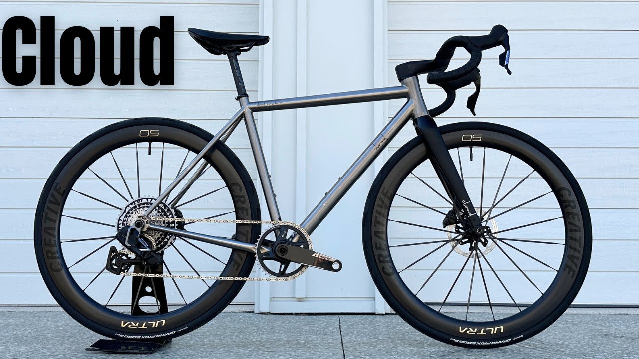 New Titanium Bike Day (full build) - YouTube