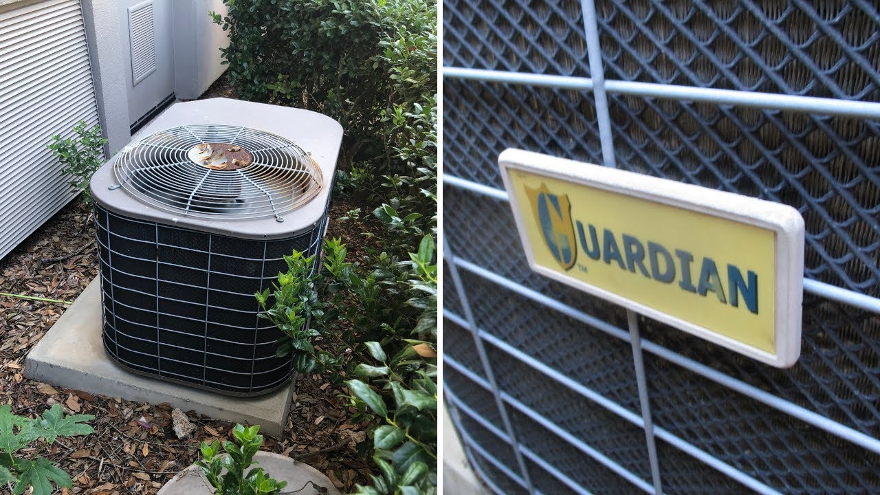 2006 1.5-Ton Guardian Central Air Conditioner Running - YouTube