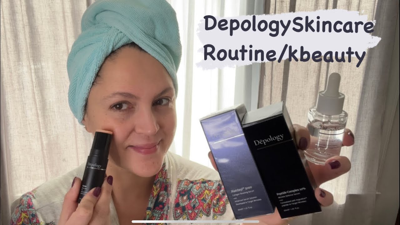 Depology Skincare / step-by-step Demo - YouTube