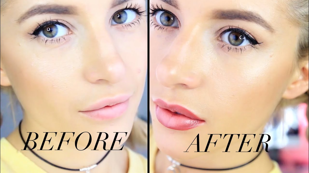 5 Tricks To Make Your Lips BIGGER - YouTube