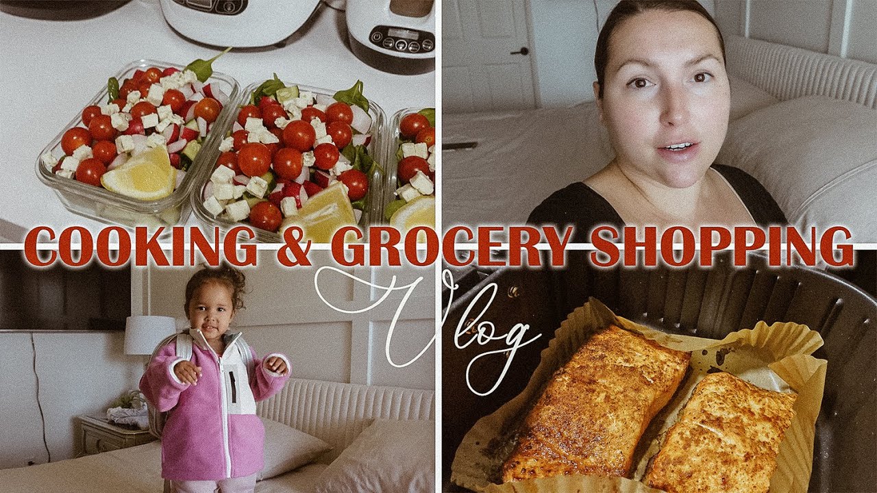 Cooking & Grocery Shopping | VLOG - YouTube