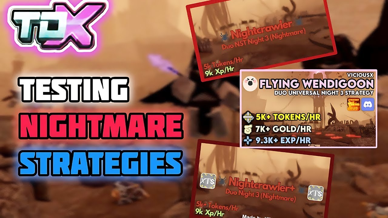 I TESTED 3 STRATEGIES FOR TDX CHAPTER 3 NIGHTMARE AND THAT HAPPENED ...