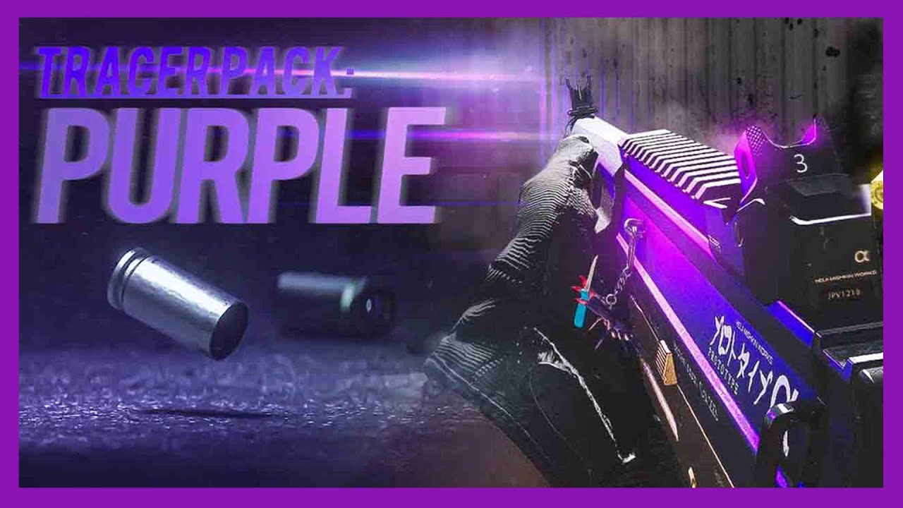 Asi es el Purple Tracer Pack. Balas de colores en Call of Duty - YouTube