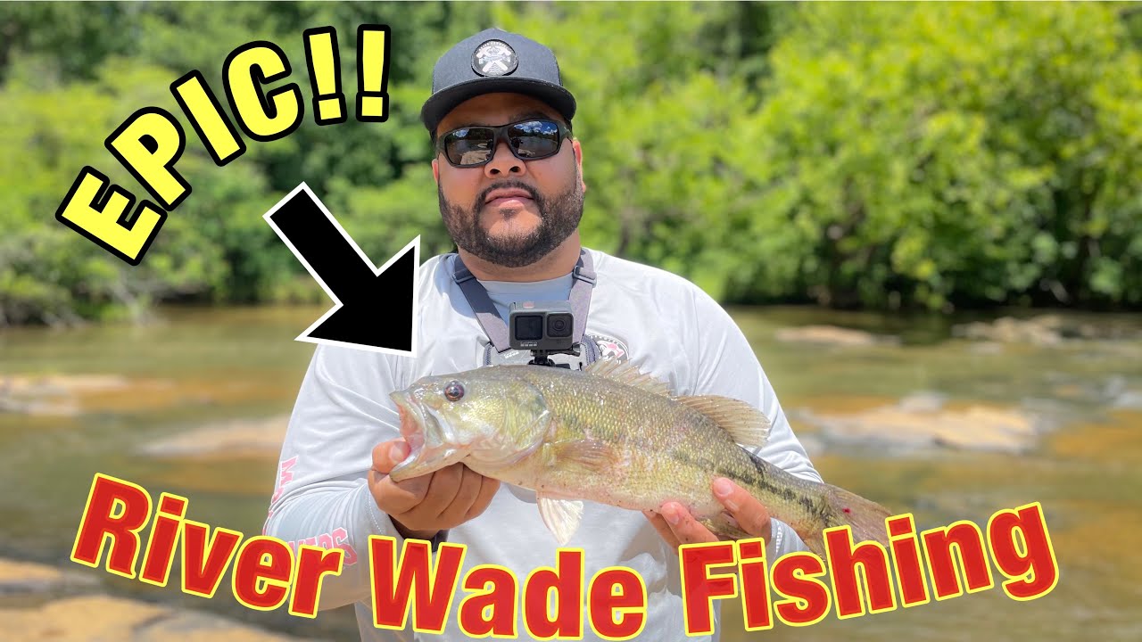 River Wade Fishing ft. Atypical Outdoors & D Wild Tv - YouTube