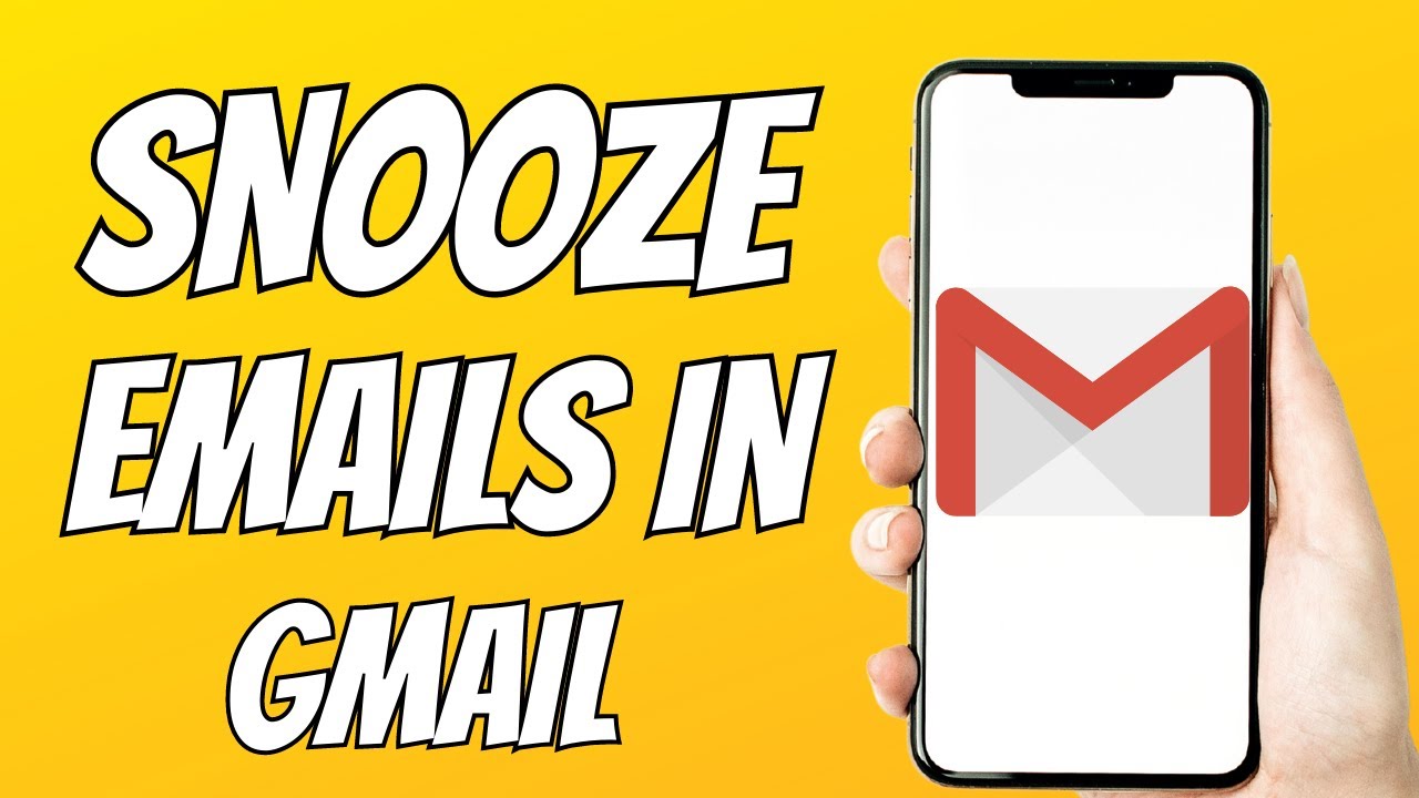 How to Snooze Emails in Gmail on Android - YouTube