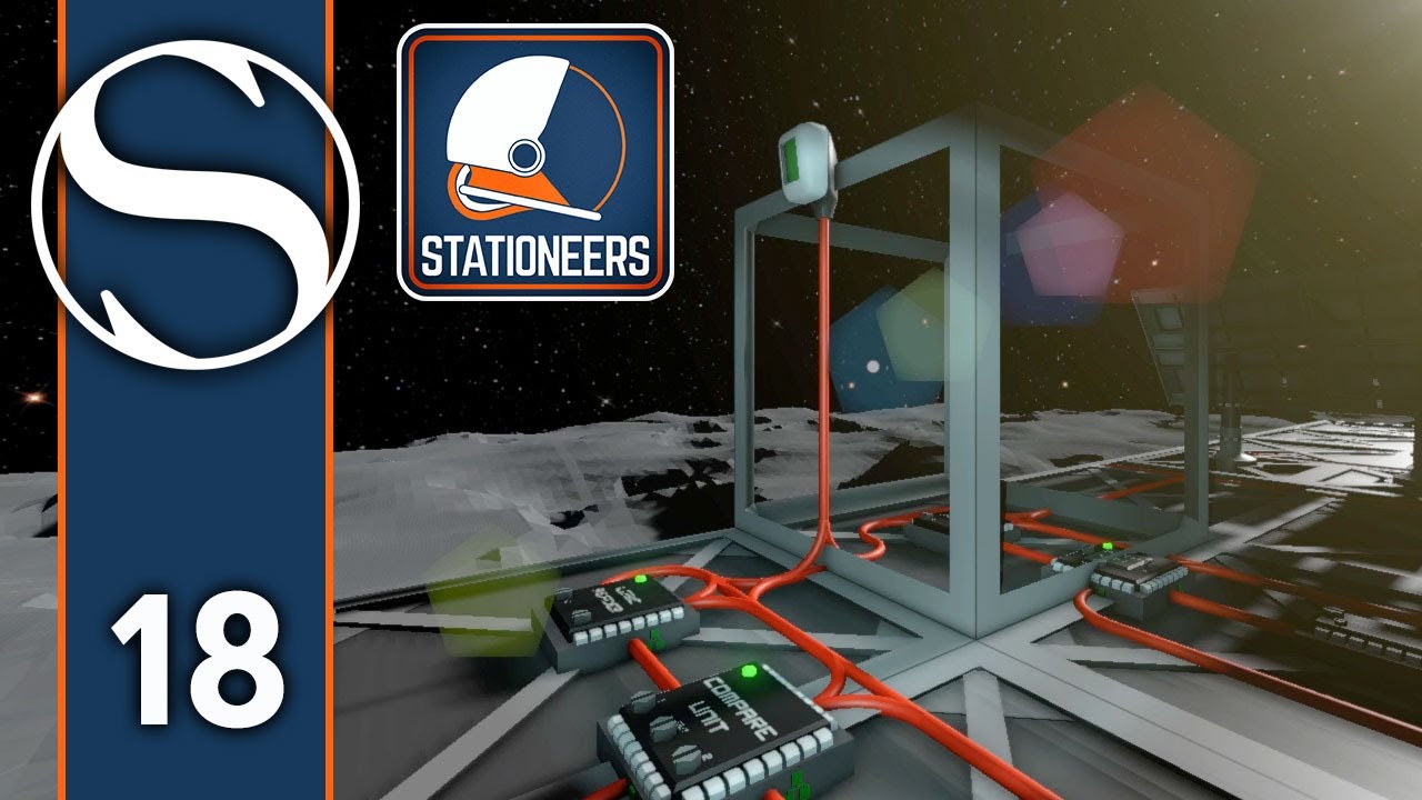 #18 Stationeers - Stationeers Gameplay [Advanced Solar Logic] - YouTube