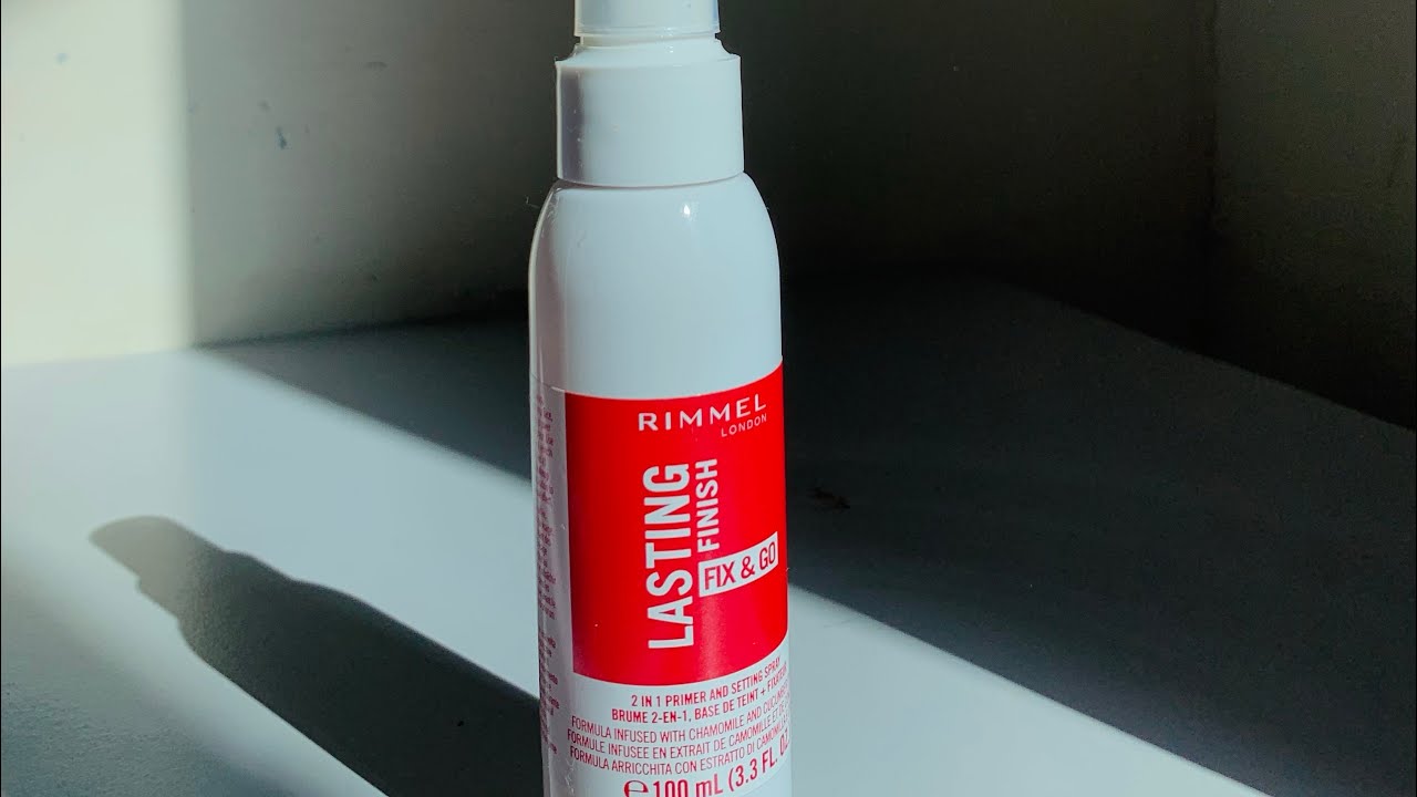 PRODUCT REVIEW - Rimmel London Setting Spray (Lasting Finish - Fix & Go ...