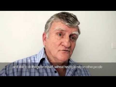 Graham Carrick - the first Cochlear recipient - YouTube