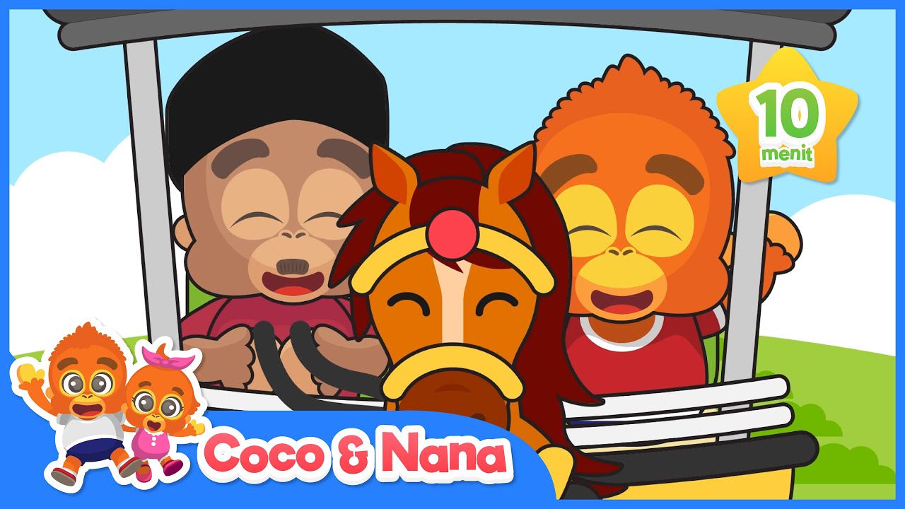 Naik Delman dan Lainnya | Kompilasi Lagu | Lagu Anak Balita | Coco dan ...