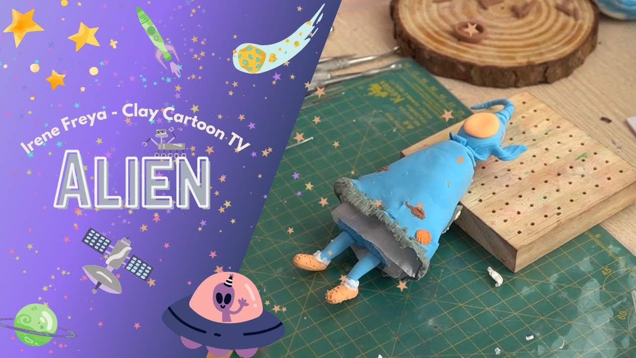 How to make a ALIEN in aliens in space ! The kids likes it !! - YouTube