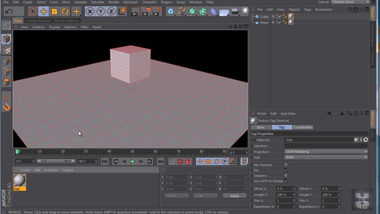 C4D - WireFrame Tutorial. - YouTube