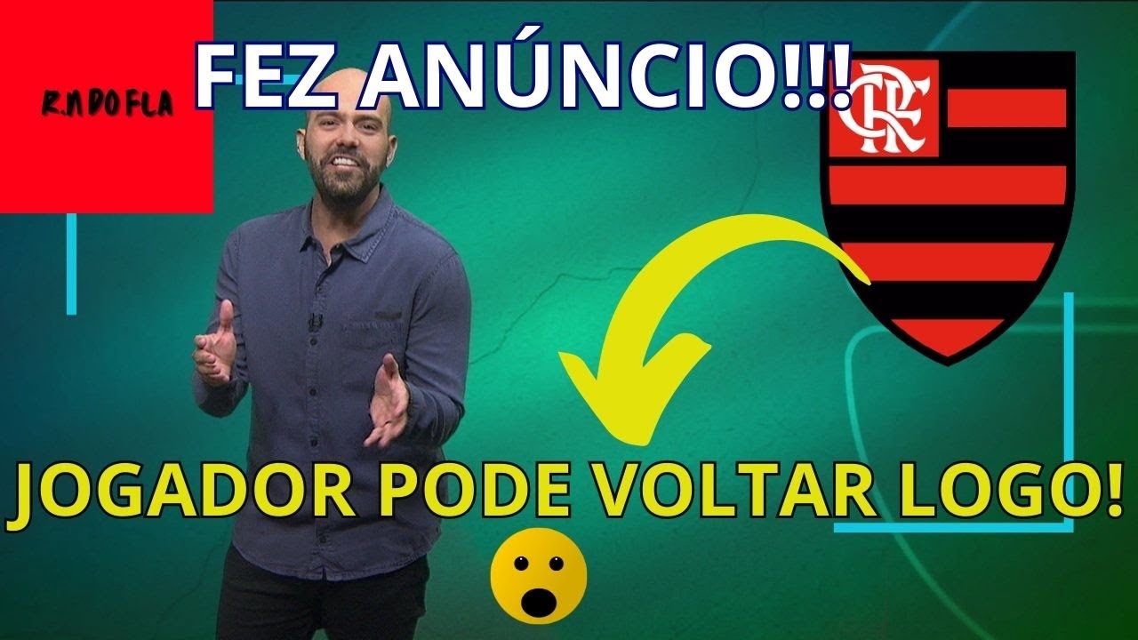 Fez o anúncio! Bruno Henrique pode voltar logo! - YouTube