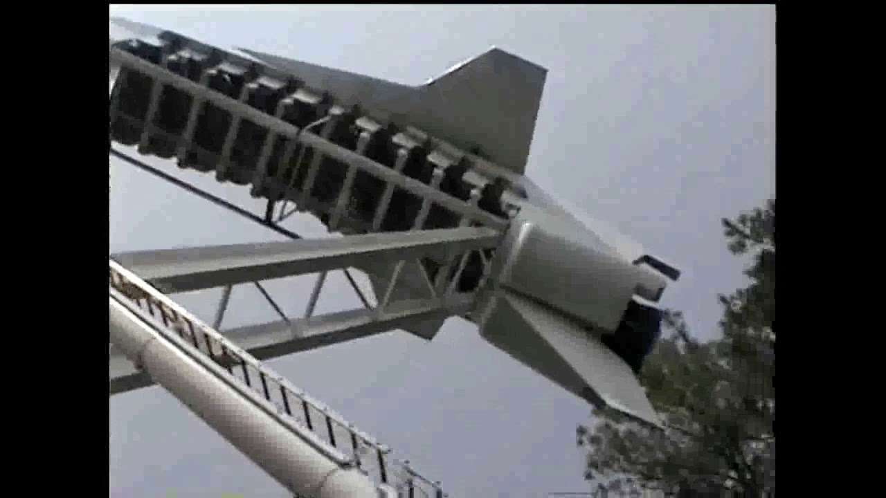 looping starship six flags over georgia - YouTube
