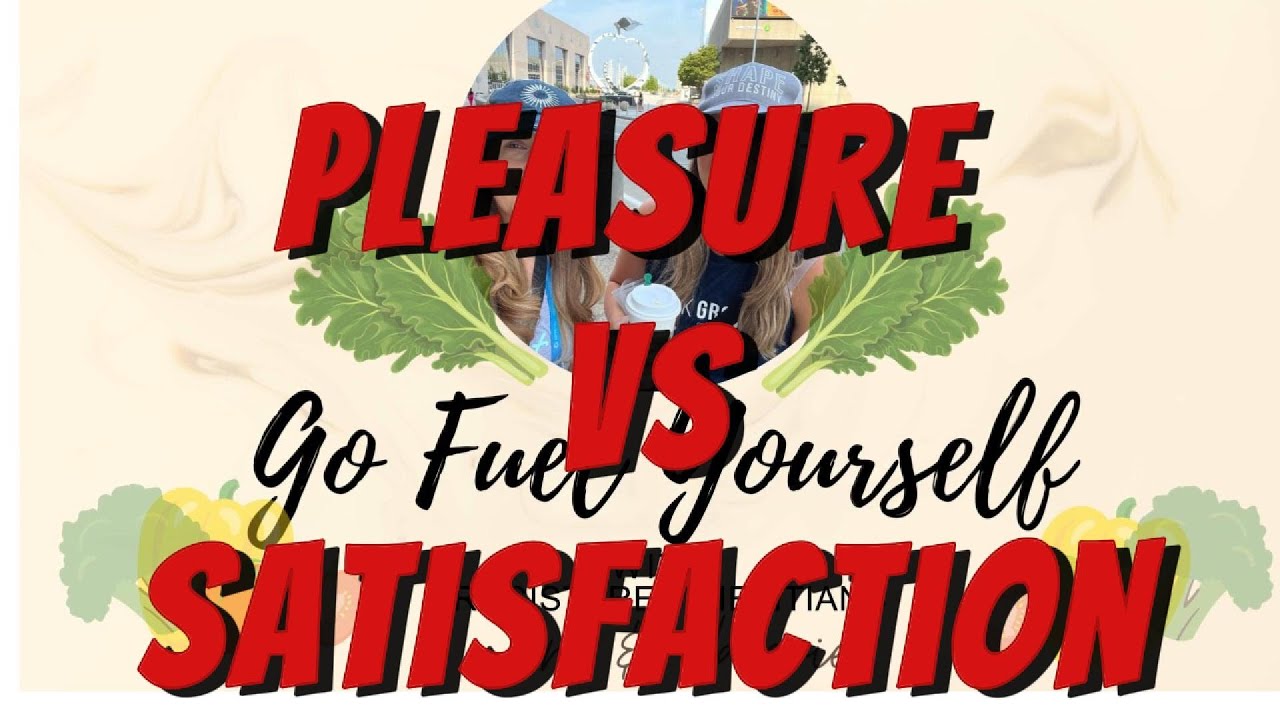 Pleasure vs Satisfaction - Motivation/Mindset Monday - YouTube
