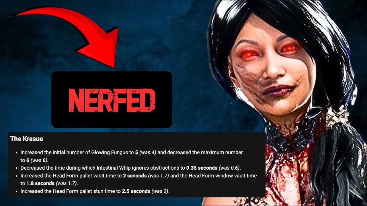 The FIRST Krasue Nerf Is Here – Is She Still S-Tier? (DBD Patch ...