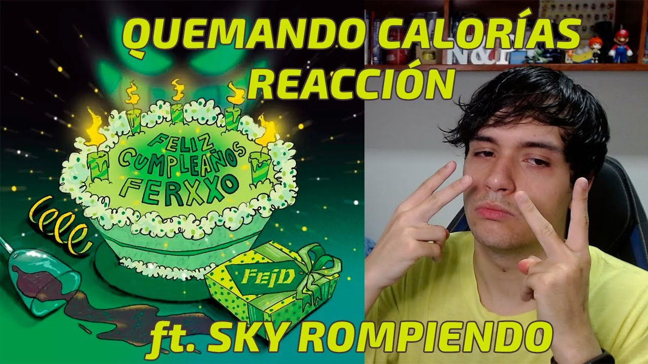 Feid - Quemando Calorías ft. Sky Rompiendo 🇪🇸 REACCIÓN 🇪🇸 FELIZ ...