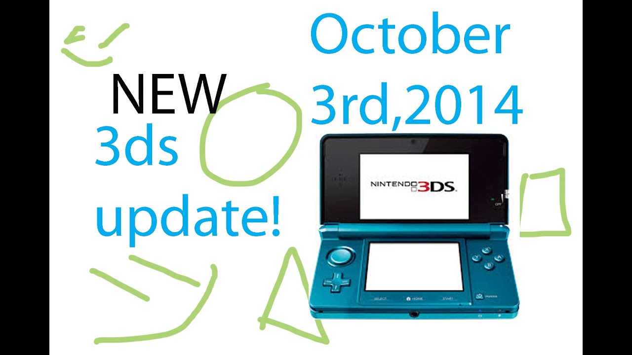 *NEW* Nintendo 3ds Update October 6 Themes, New layout, sounds, and ...