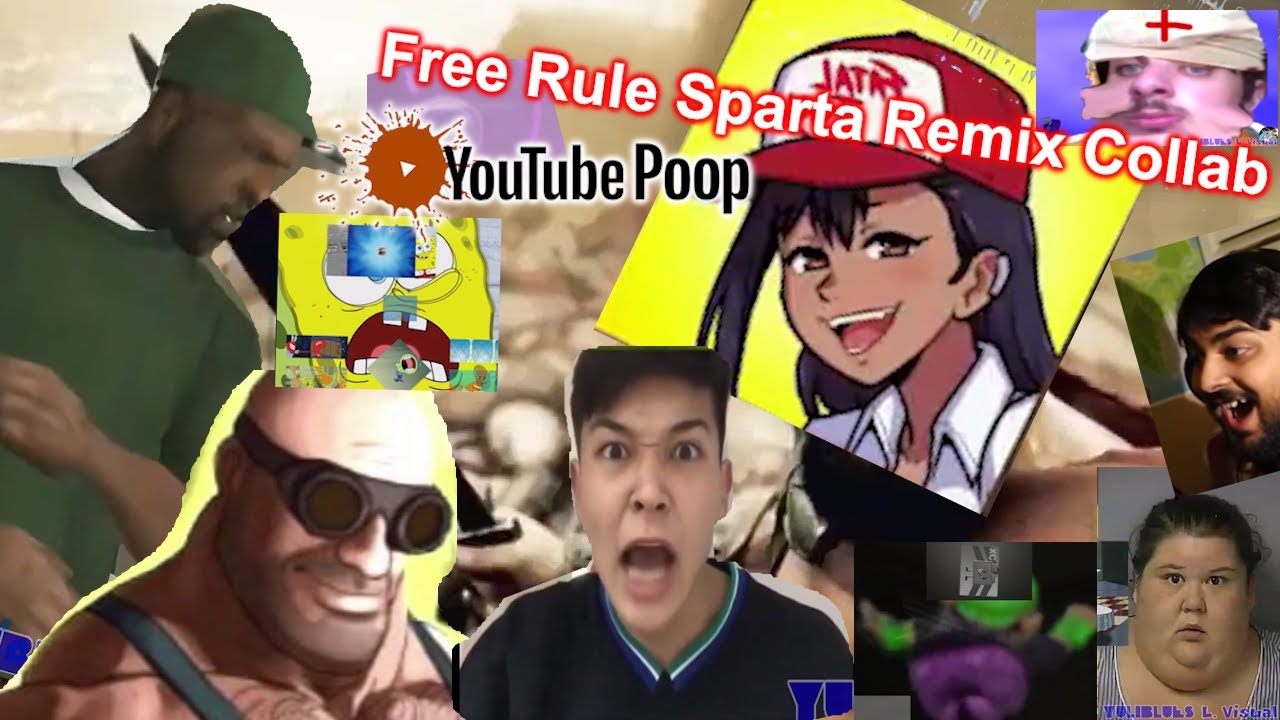 [YTP] Free Rule Sparta Remix Collab - YouTube
