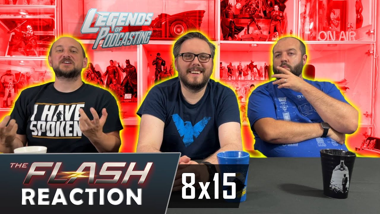 The Flash 8x15 "Into the Still Force" Reaction | Legends of Podcasting ...