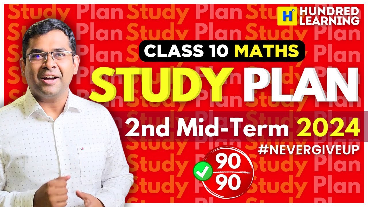 10th Maths 2nd MID TERM Study Plan | Important Question - YouTube