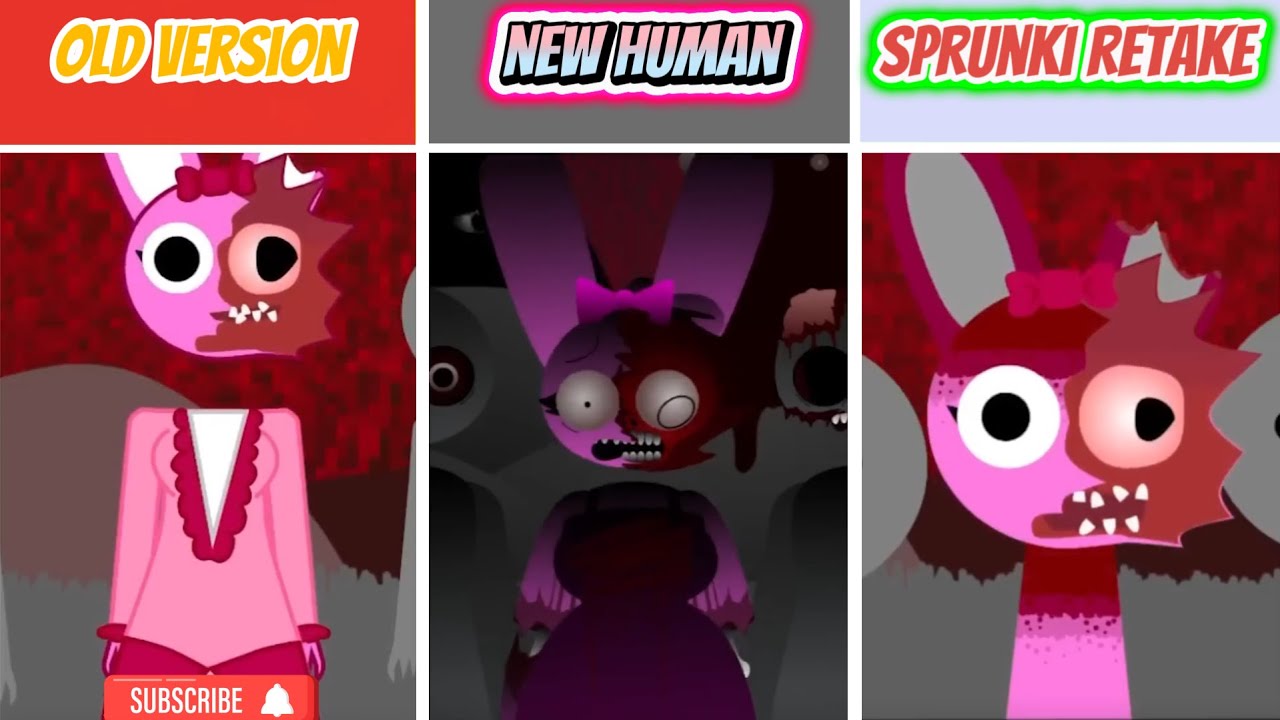 Incredibox Sprunki Sprunki Retake Vs New Human Version Normal Vs Old ...