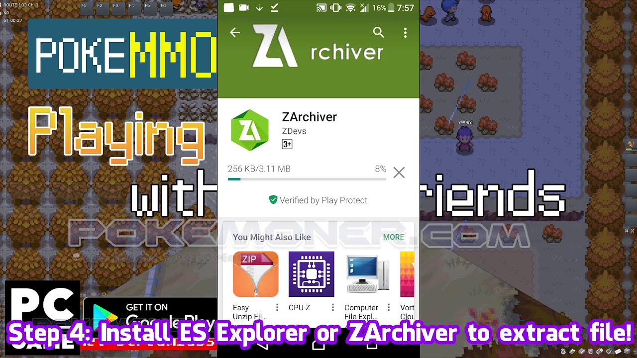 How to Setup PokeMMO on Android - Tutorial on Pokemoner.com - YouTube