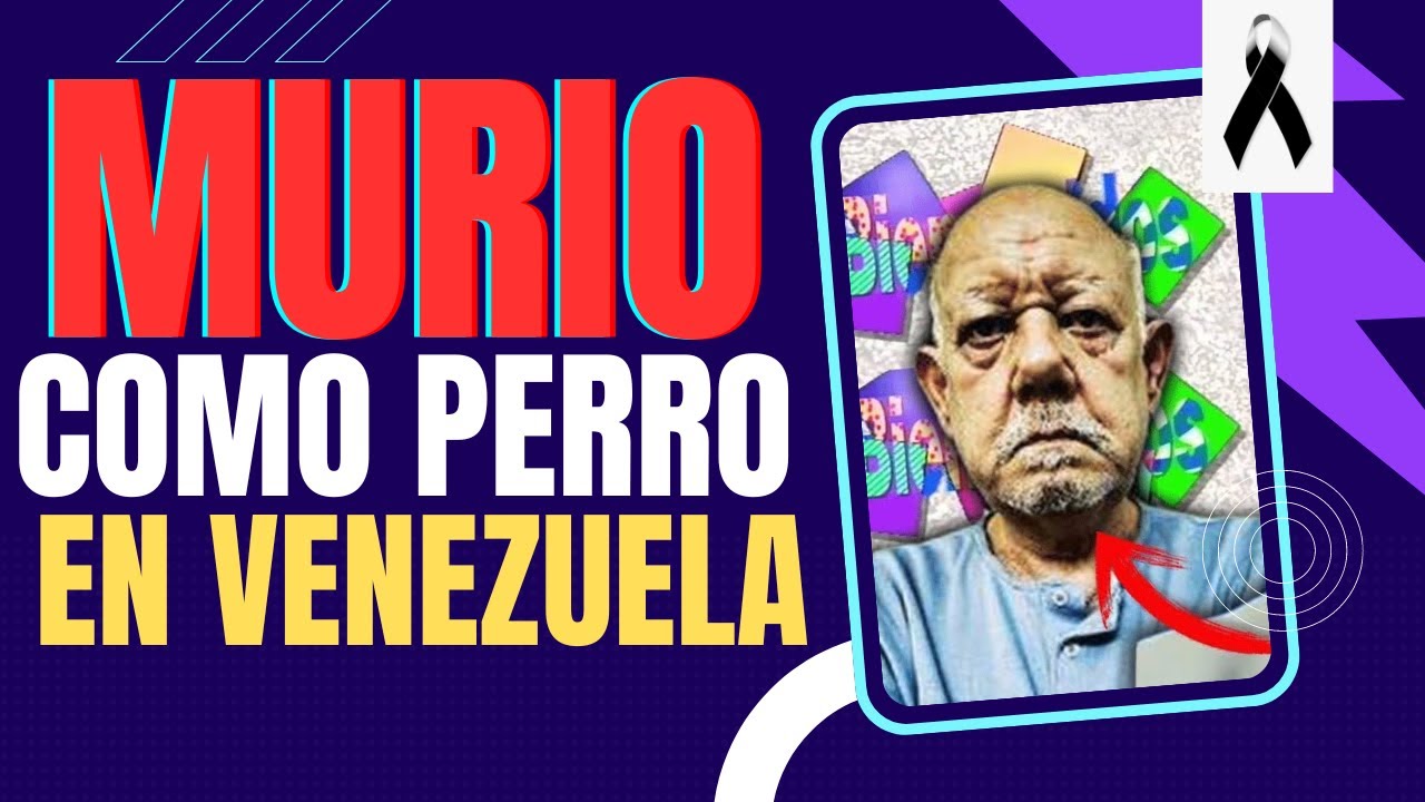 FALLECIÓ EN LAS CALLES DE VENEZUELA / Real Historia Del Comediante ...