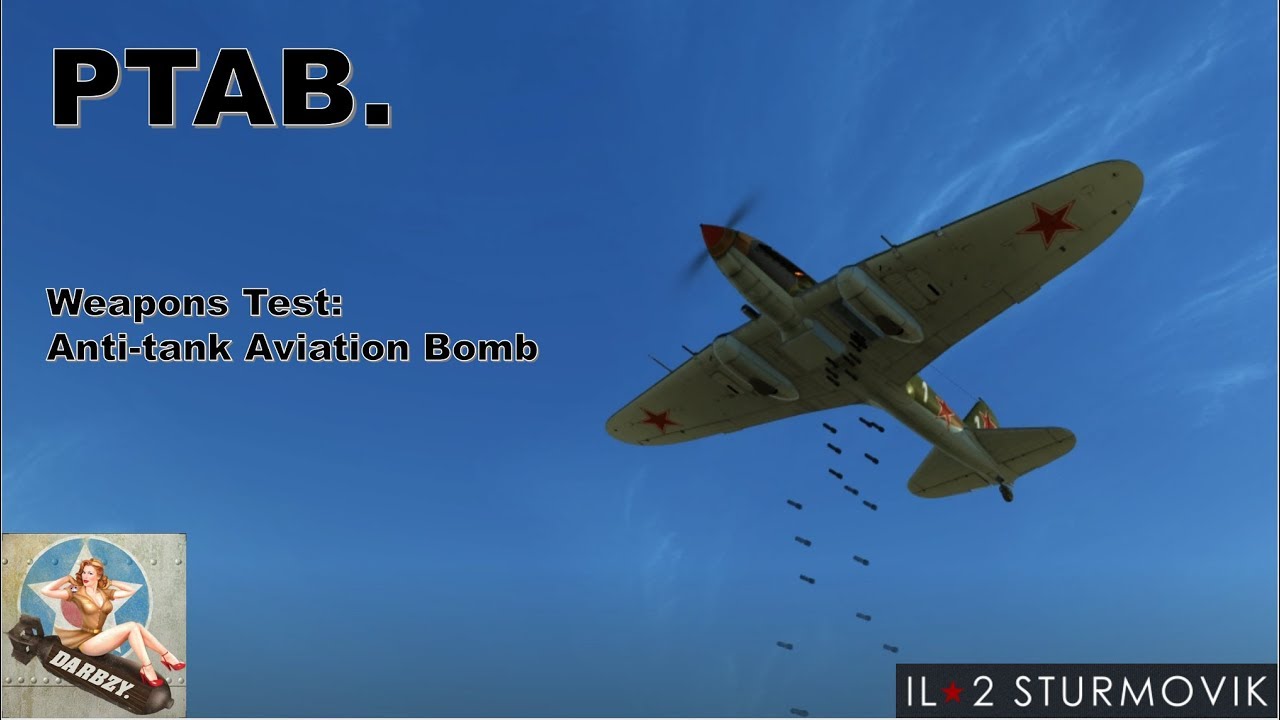 IL-2 BoS: PTAB Anti-Tank Aviation Bomb. - YouTube