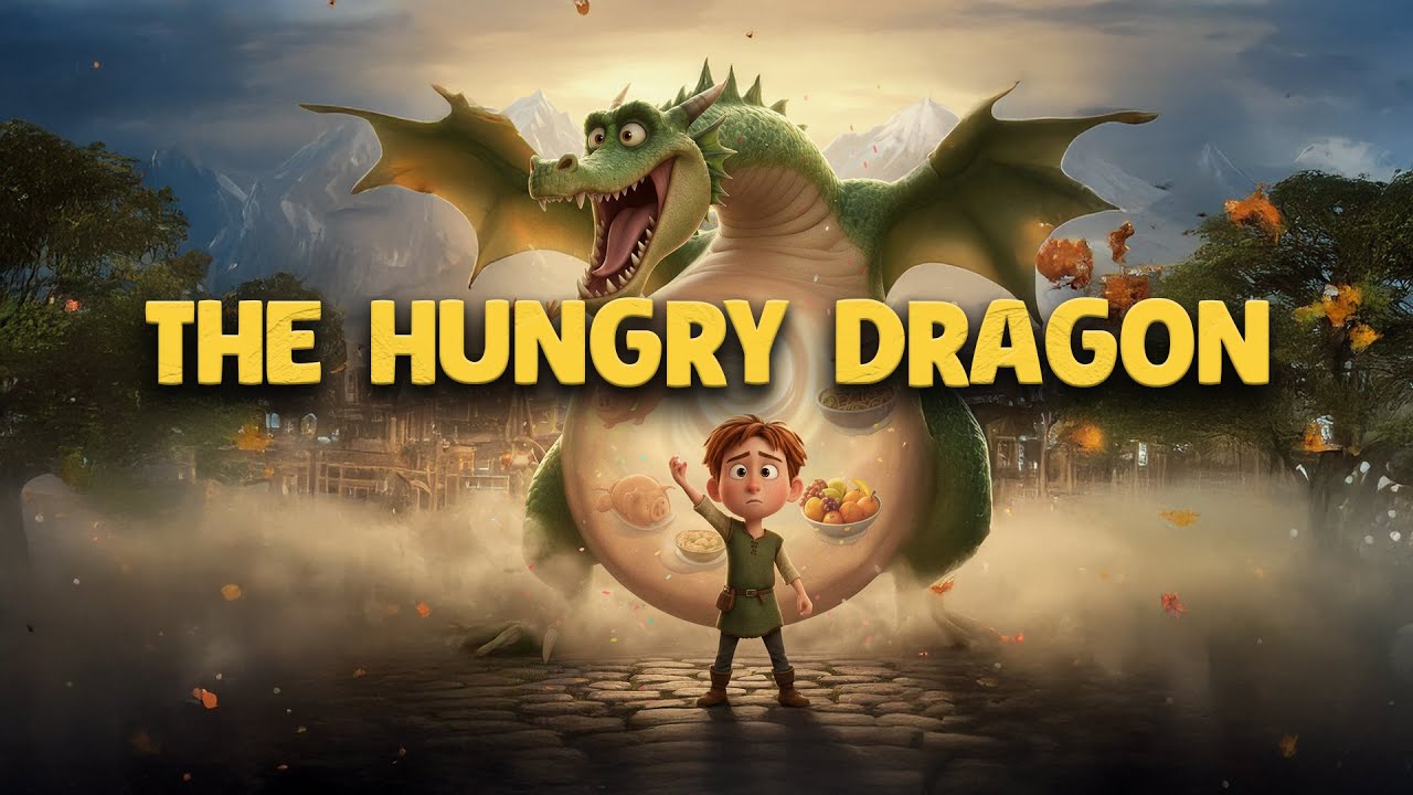 The Hungry Dragon – Funny Dragon Bedtime Story for Kids - YouTube