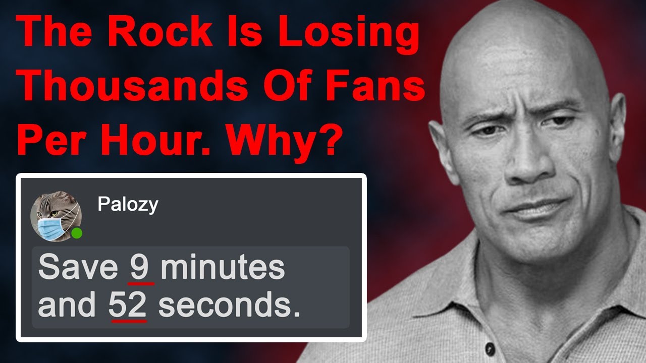 The Rock Is Losing Thousands Of Fans Per Hour. Why? - Nutshelled ...