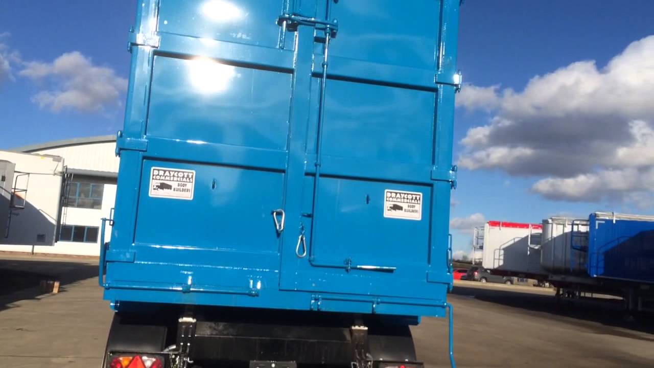 New 2015 SDC/Draycott Steel Bodied Tipping Trailer For Sale - YouTube