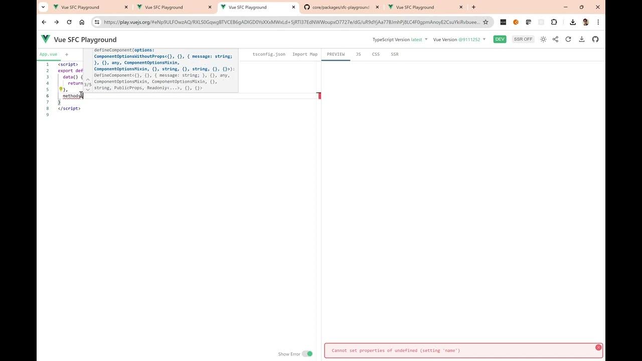 VueJS under 5: Hello world with Options API in VueJS - YouTube