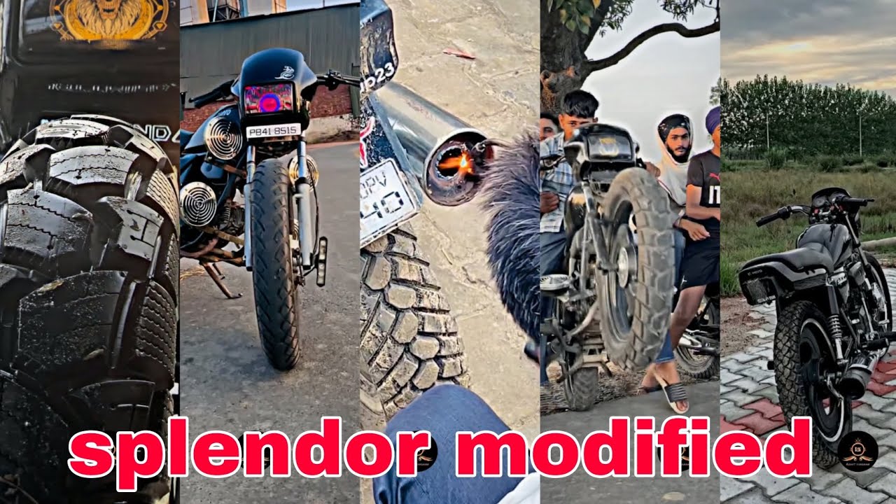2022 🦅Splendor Bast modified Bike desi lovers splendor 👑🥰 modified ...
