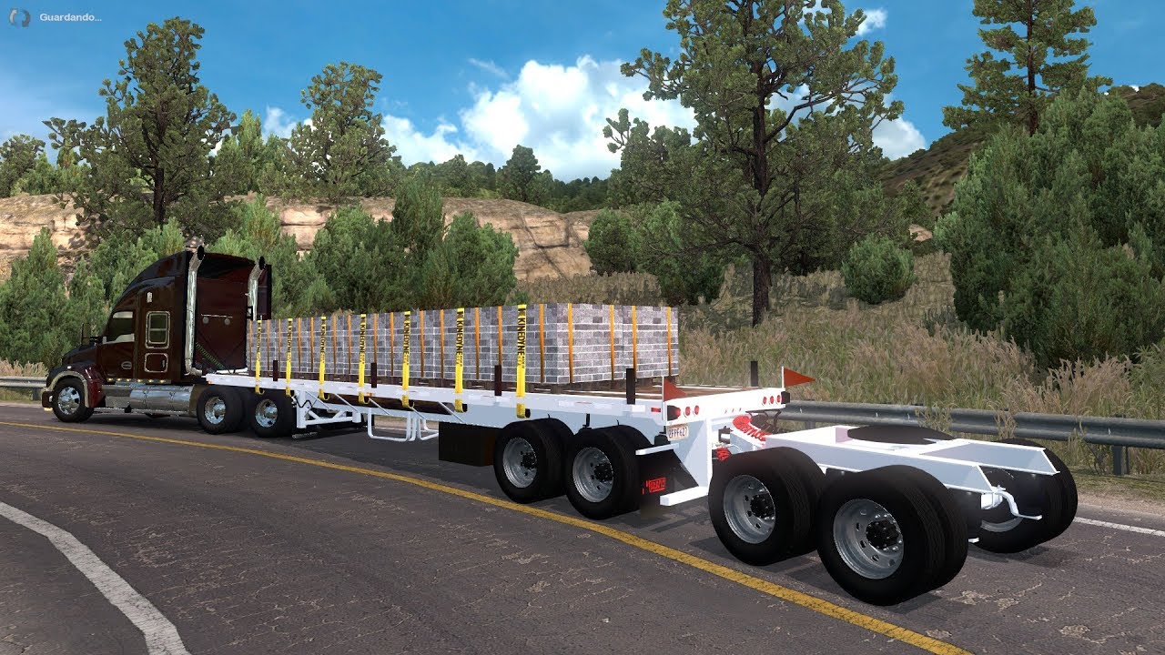 ATS | Kenworth T880 Custom | Durango | Curvas estrechas rumbo a ...