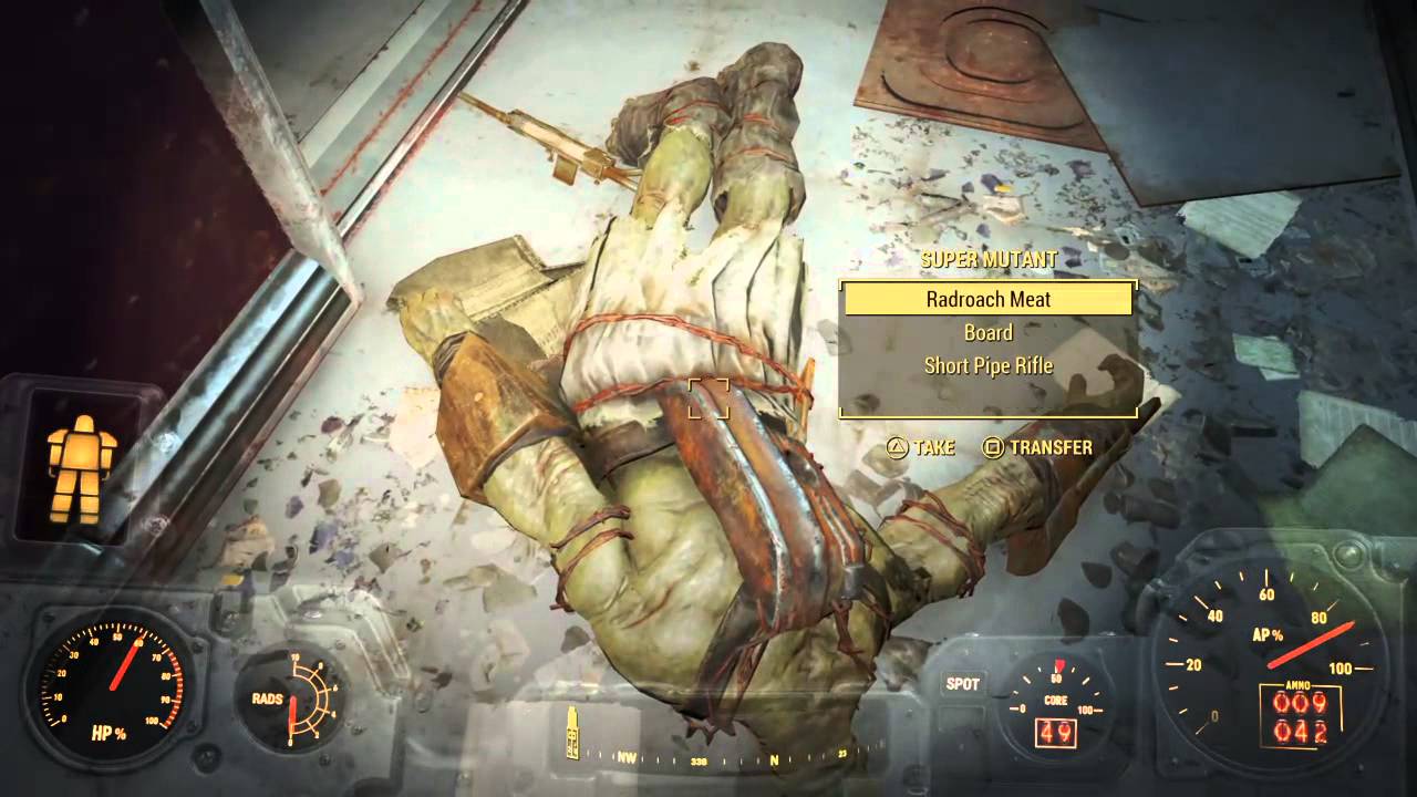 Fallout 4 Securing Fort Strong Armory - YouTube