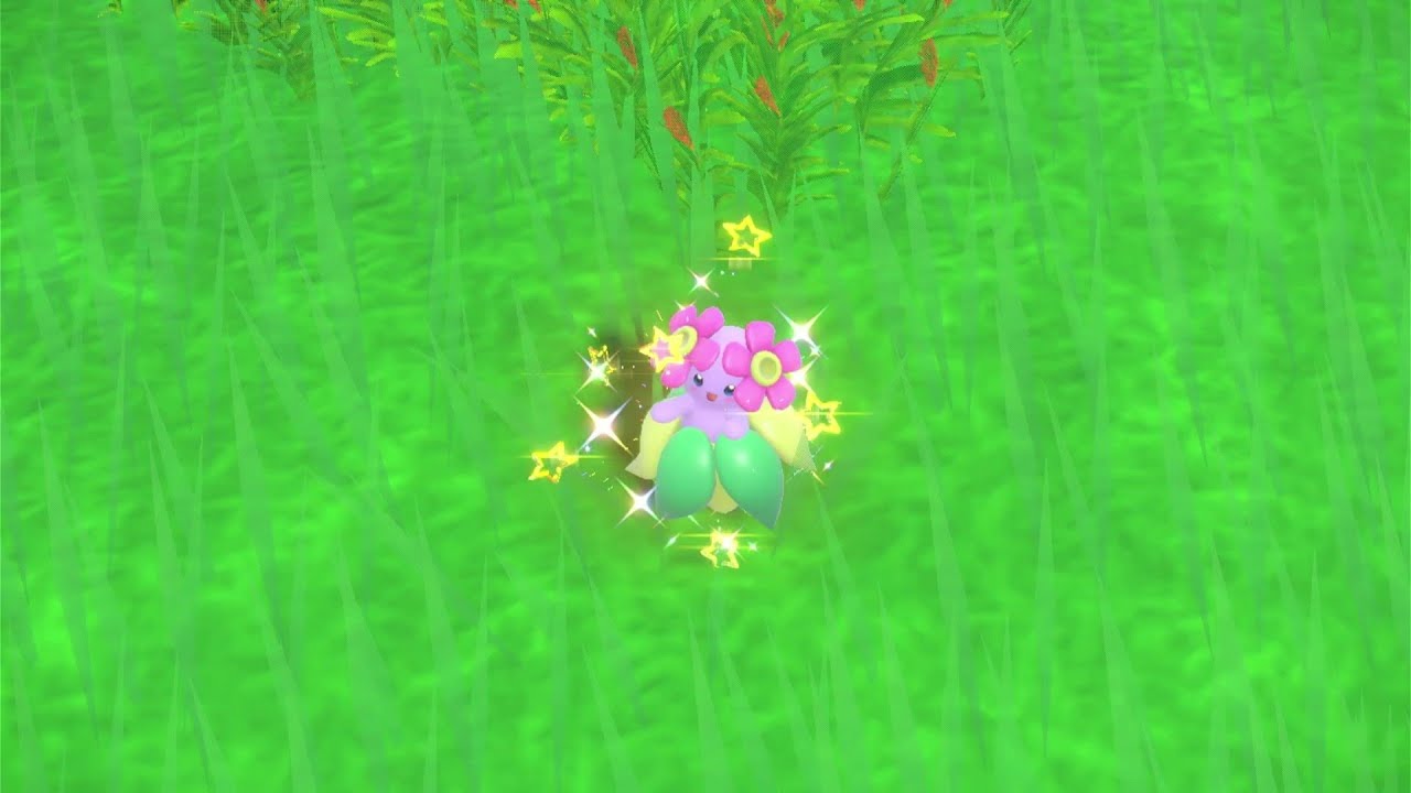 Shiny Flower Pokemon - YouTube