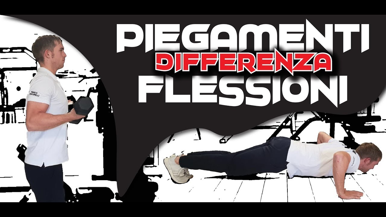 DIFFERENZA TRA "FLESSIONI" E "PIEGAMENTI". Non fare questo ERRORE ...