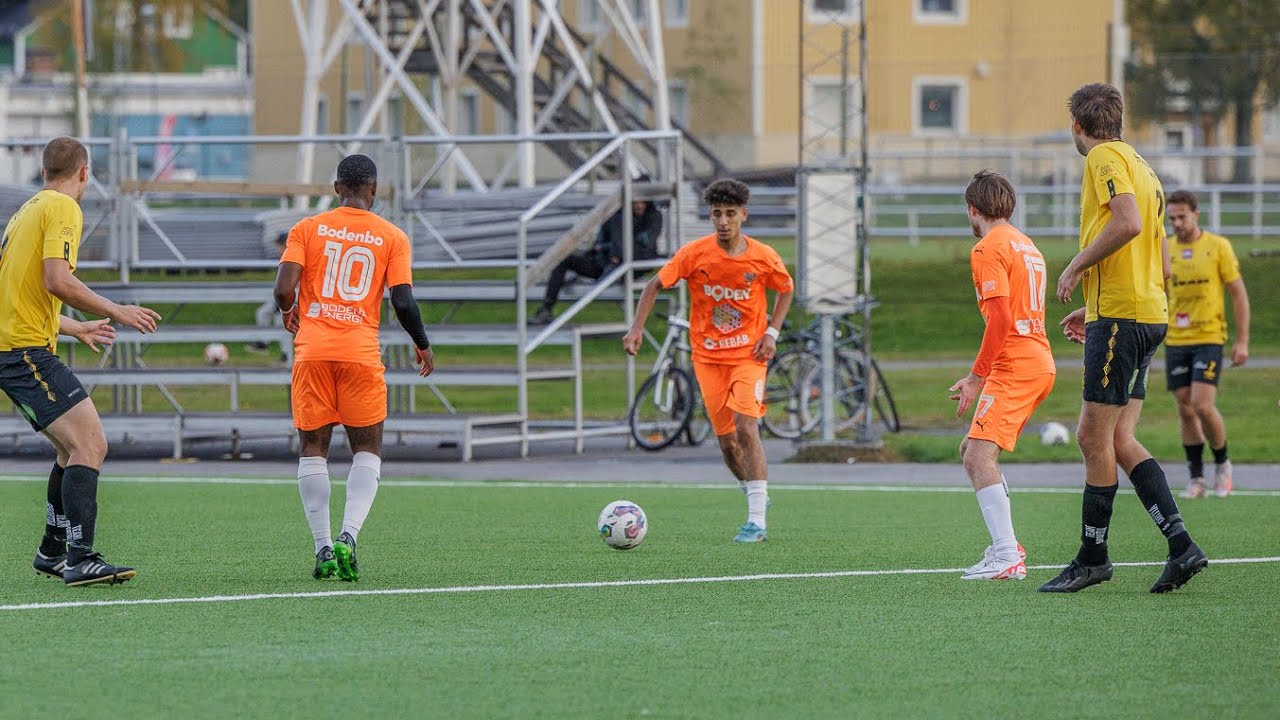 Highlights Yassine Ndyaj (Boden City Fc) - YouTube