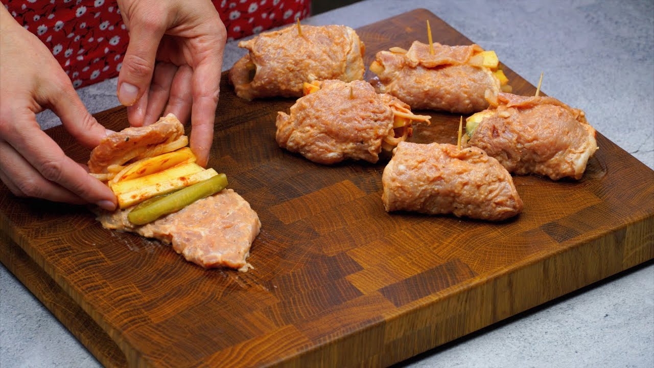 My family tried such a pork in the oven for the first time. Stuffed ...
